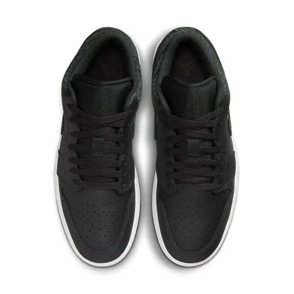 JORDAN Air 1 Low Se Elephant Print Sneakers - Black