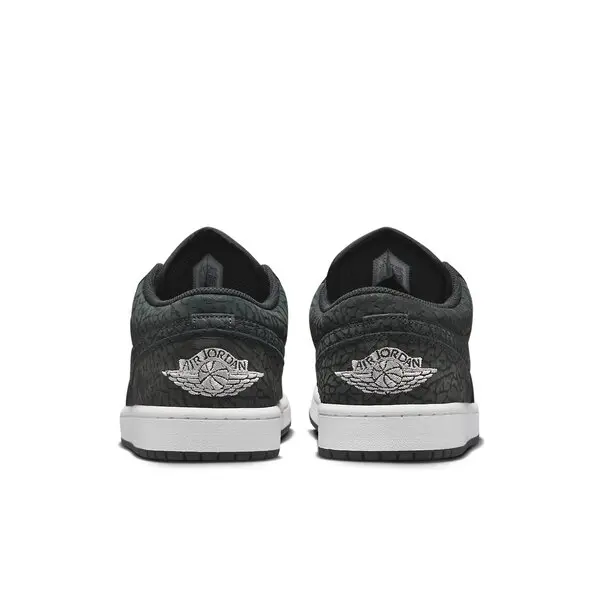 JORDAN Air 1 Low Se Elephant Print Sneakers - Black