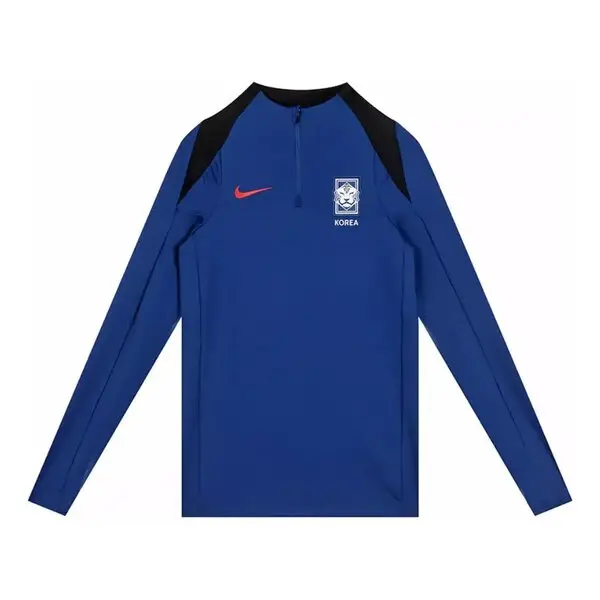 Nike Korea Dri-fit Strike Drill Top - Blue