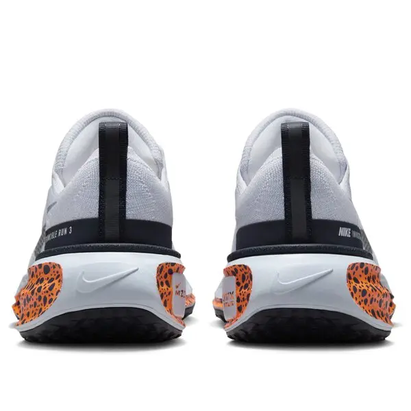 Nike Zoomx Invincible Run 3 Athletic Sneakers - White/orange/black