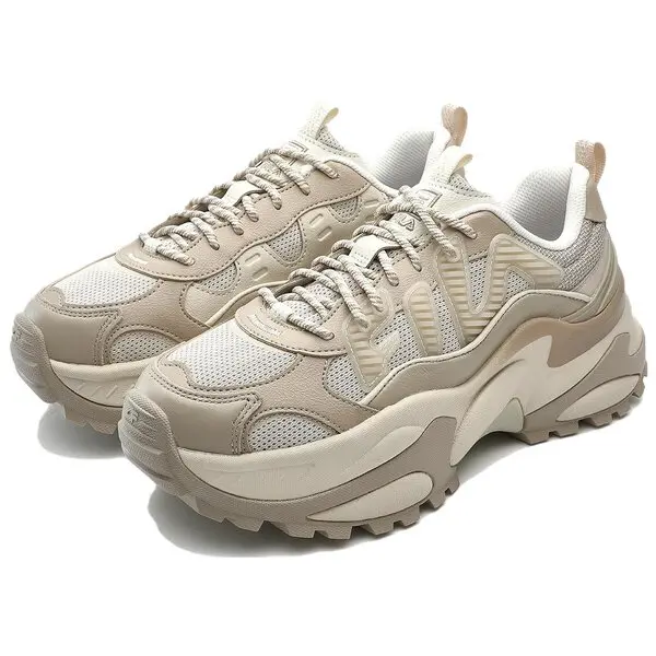 FILA Core Cella Lace-up Sneakers - Beige/brown