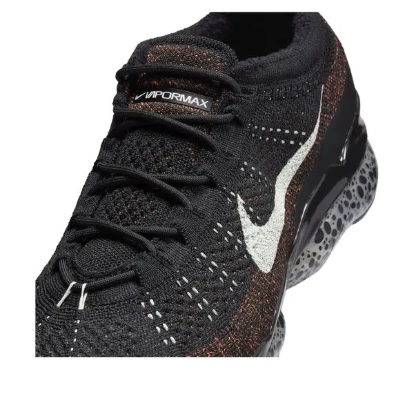 Nike Vapormax 2023 Flyknit 'safari' Sneakers - Black/light Silver/black