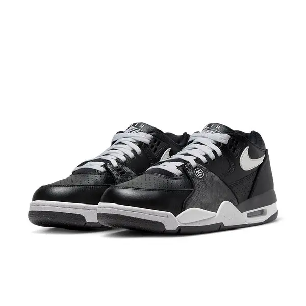 Nike X Stussy Air Flight 89 Low Sp - Black/white/white