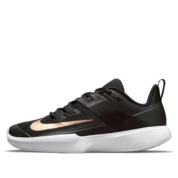 Nike Court Vapor Lite Sneakers - Black/gold/white