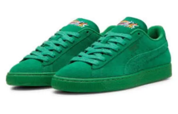 PUMA Suede 'love Marathon Meadow' Sneakers - Green