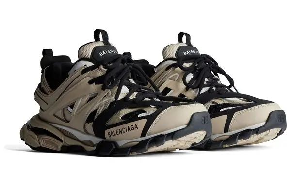Balenciaga Track Sneakers - Beige/white/black