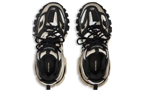 Balenciaga Track Sneakers - Beige/white/black