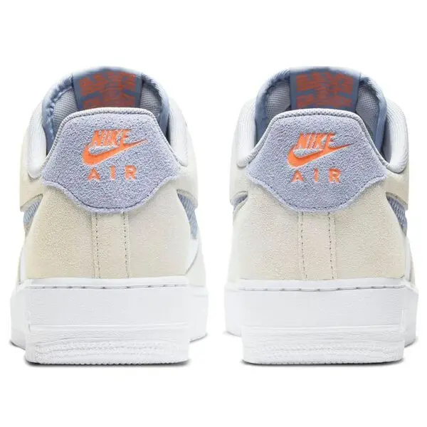 Nike Force 1 Low "indigo Fog" Sneakers - White/blue