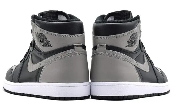 JORDAN Air 1 Retro High Og "shadow" 2018 - Black/medium Grey/white