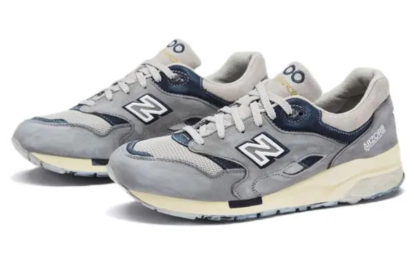 NEW BALANCE 1600 "gray Cream Dark Blue - Grey/cream/dark Blue