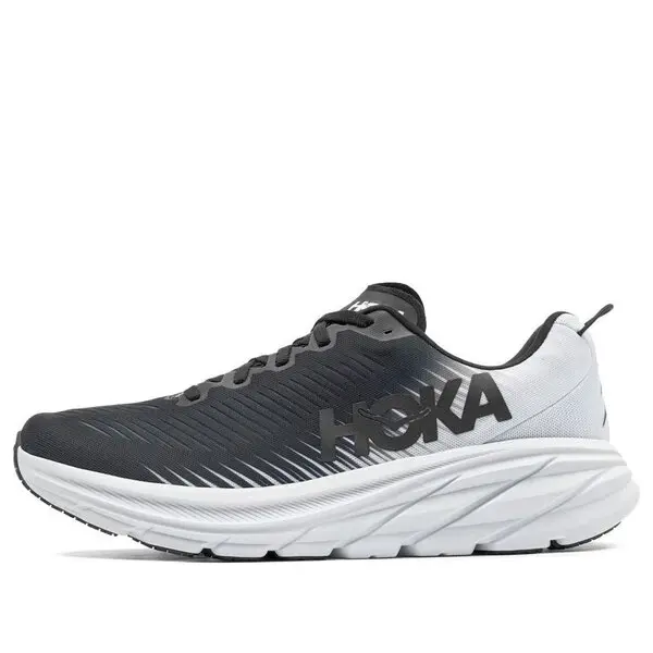 Hoka One One Rincon 3 Running Shoe - Black/white