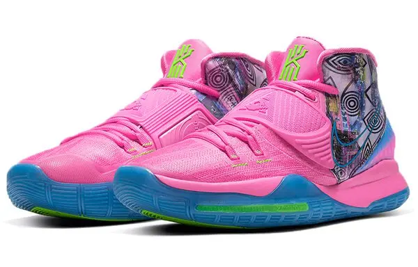 Nike Kyrie 6 Mid Top Athletic Sneakers