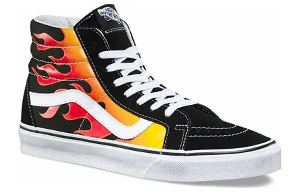 VANS Sk8-hi Reissue 'flames' High Top Sneakers
