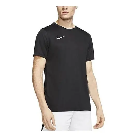 Nike Dri-fit Logo Printing Round Neck Pullover Short Sleeve T-shirt - Multi-color