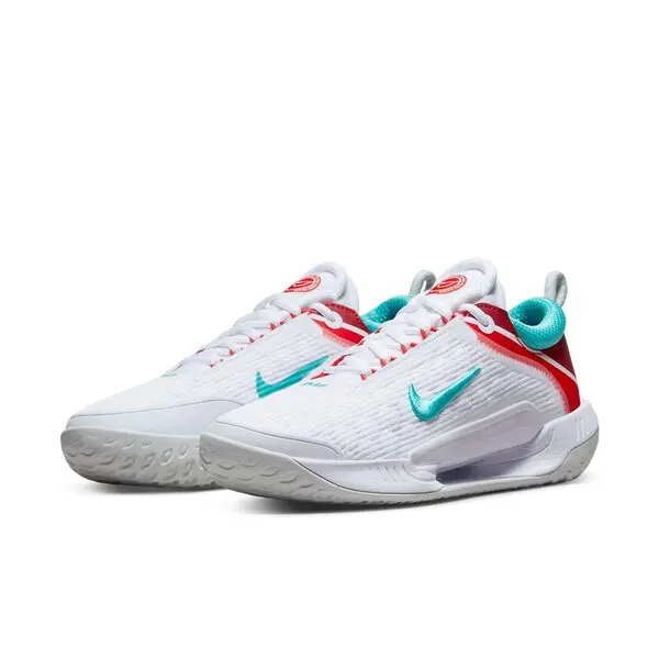 Nike Court Zoom Nxt Tennis Sneakers - White