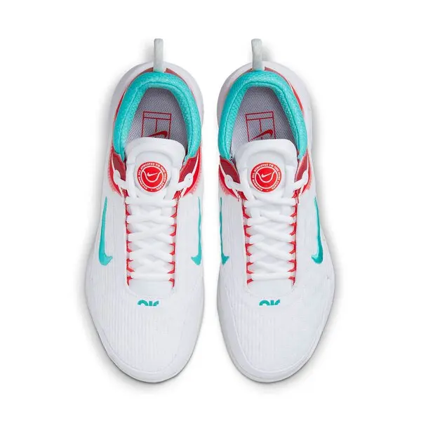 Nike Court Zoom Nxt Tennis Sneakers - White