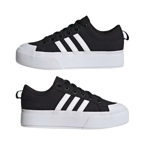 Adidas Bravada 2.0 Platform Sneakers - Black/white