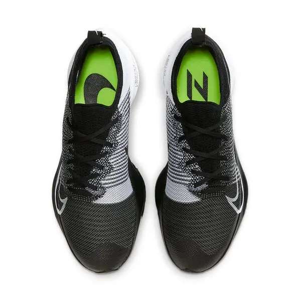 Nike Zoom Tempo Next% Flyknit - Black/white/volt