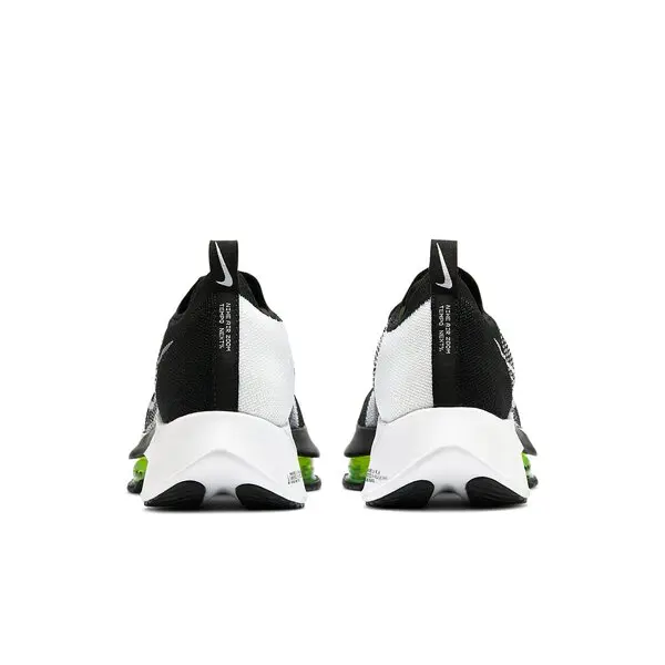 Nike Zoom Tempo Next% Flyknit - Black/white/volt