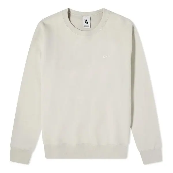 Nike Nrg Crew Sweat 'light Bone - Light Bone/white