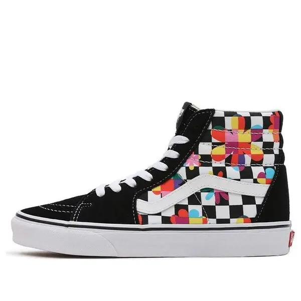 VANS High Top Skate Shoes - Black/white