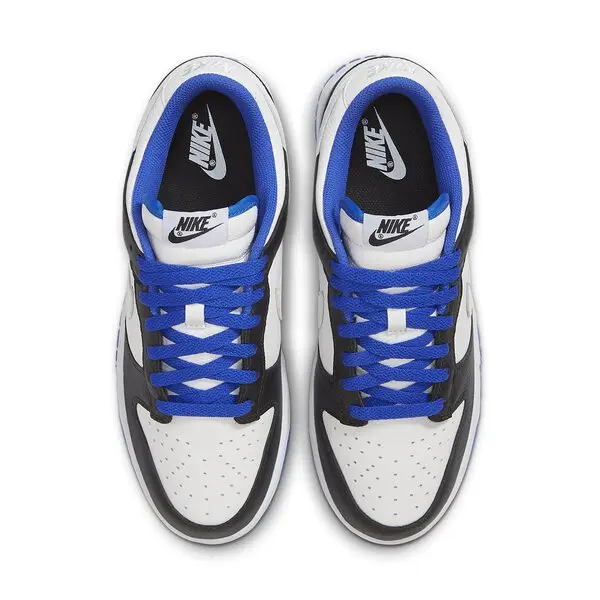 Nike Dunk Low "white Black Game Royal" Sneakers - White/black/blue
