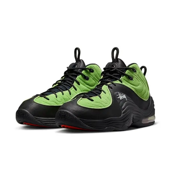 Nike X Stussy Air Penny 2 Sneakers - Greenblack