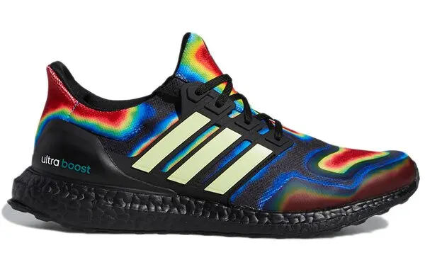Adidas Ultraboost Dna Heat Map Sneakers - Black/red/blue
