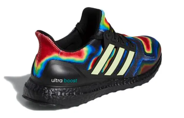 Adidas Ultraboost Dna Heat Map Sneakers - Black/red/blue
