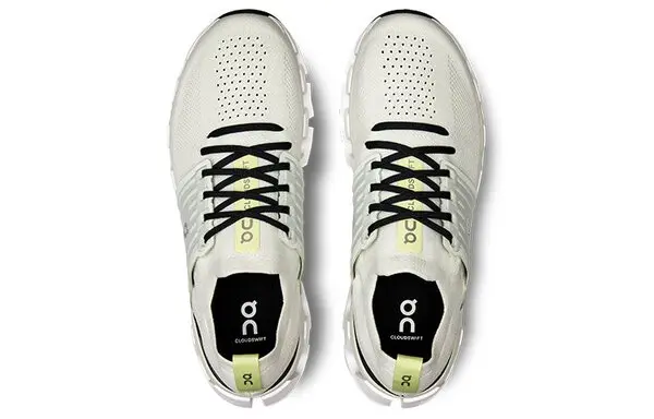 On Cloudswift 3 Ivory Black Sneakers - White/black