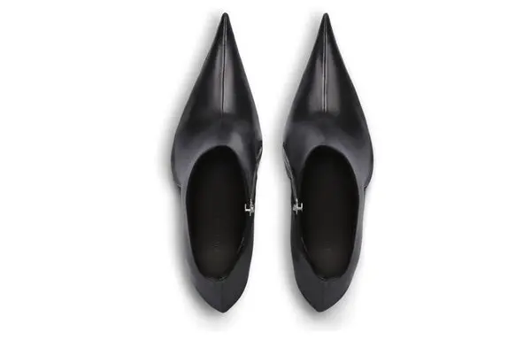 Balenciaga Witch 110mm Pointed Toe Zip-up Booties