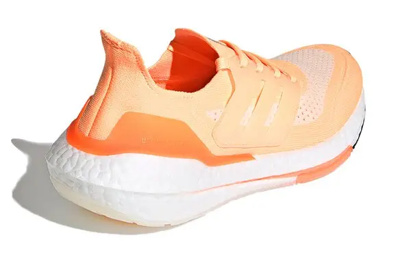 Adidas Ultraboost 21 Athletic Sneakers - Yellow/white