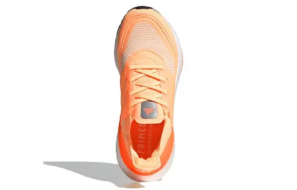 Adidas Ultraboost 21 Athletic Sneakers - Yellow/white