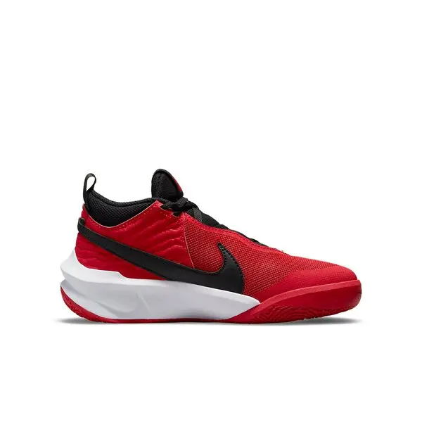 Nike Team Hustle D10 Athletic Sneakers - Red/black