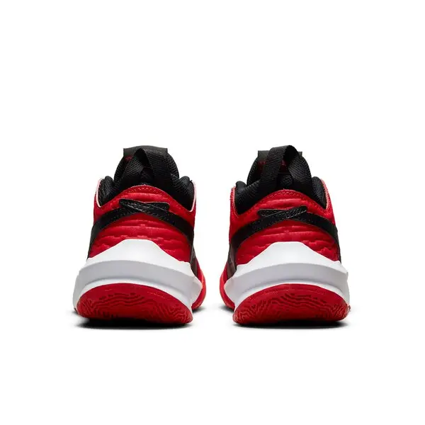 Nike Team Hustle D10 Athletic Sneakers - Red/black