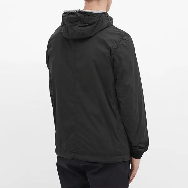 Stone Island Snylon-tc Hooded Jacket - Black