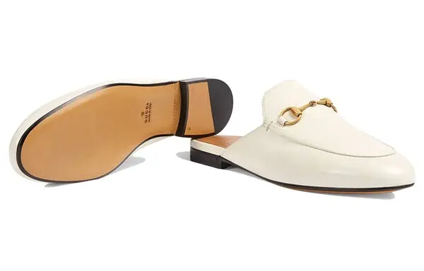 Gucci Princetown Leather Mules