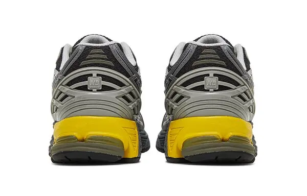 NEW BALANCE 1906r Athletic Sneakers - Grey/yellow