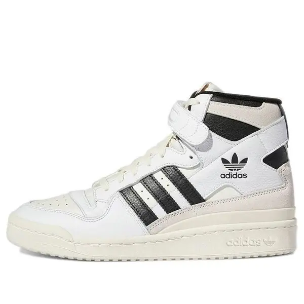 Adidas Forum 84 High Top Sneakers - White/gray/black