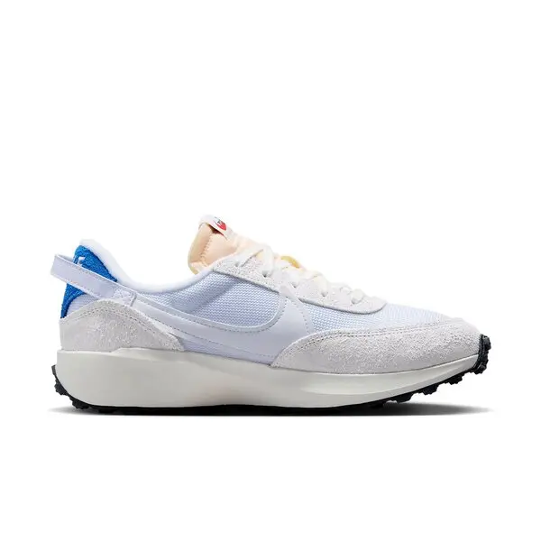 Nike Waffle Debut Vintage Low Top Sneakers - Gray/blue