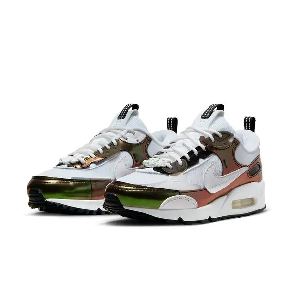 Nike Max 90 Futura 'just Do It' Sneakers - White/green