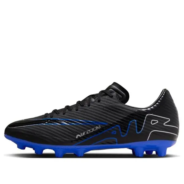 Nike Mercurial Vapor 15 Hard-ground Soccer Cleats - Black/hyper Royal/chrome