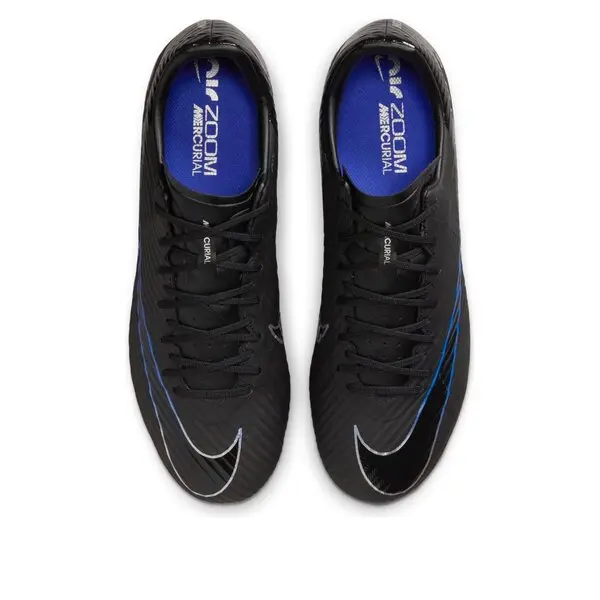 Nike Mercurial Vapor 15 Hard-ground Soccer Cleats - Black/hyper Royal/chrome