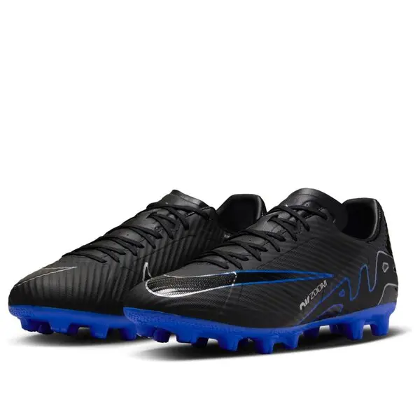 Nike Mercurial Vapor 15 Hard-ground Soccer Cleats - Black/hyper Royal/chrome