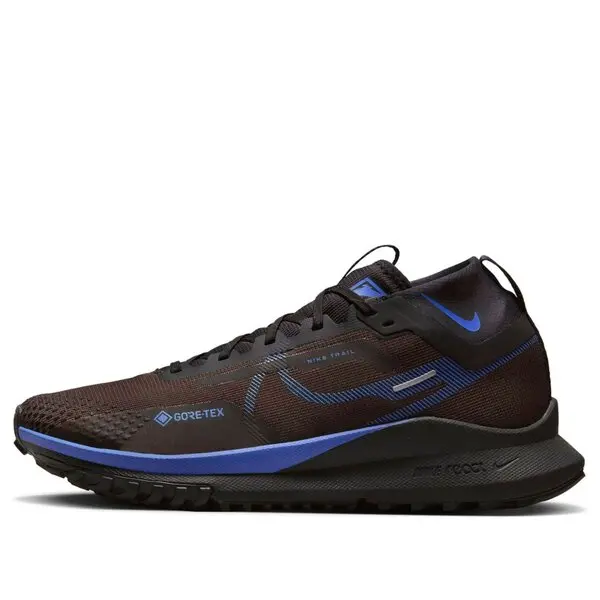 Nike React Pegasus Trail 4 Gtx Athletic Sneakers - Black/blue