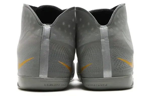 Nike Kobe Alt "tumbled Grey" High-top Athletic Sneakers