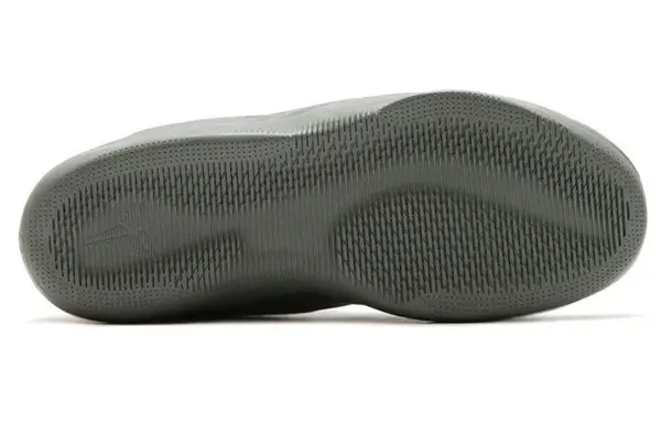 Nike Kobe Alt "tumbled Grey" High-top Athletic Sneakers