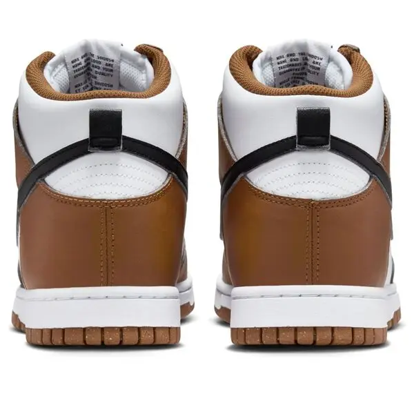 Nike Dunk High Next Nature Athletic Sneakers - Light British Tan/white/black