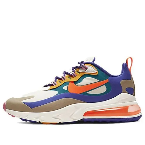 Nike Max 270 React Sneakers - Blue/orange