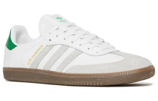 Adidas X Kith Samba Og "classics Program" Sneakers - White/green